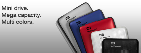 I nuovi Western Digital My Passport a quota 2Tb