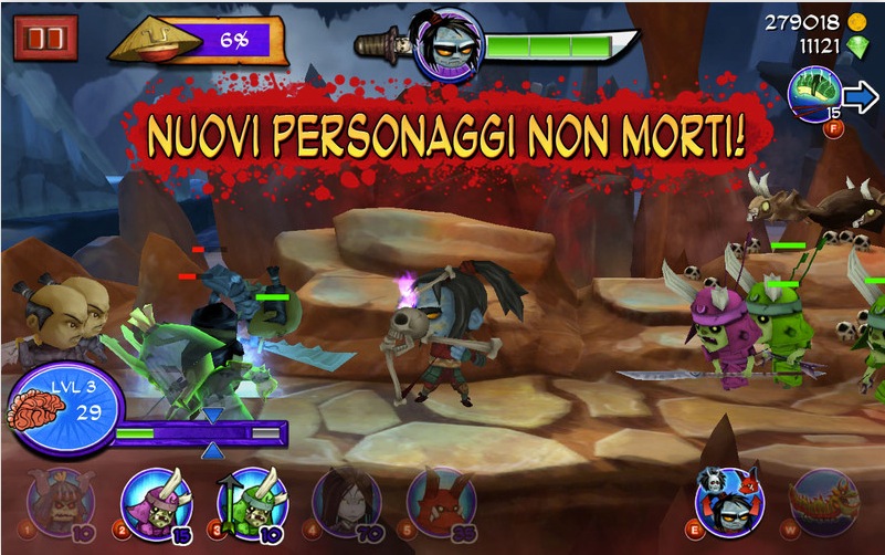 Samurai vs Zombies Defense, un ottimo tower defense per Mac