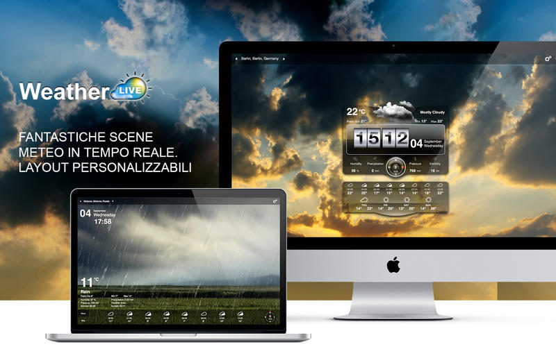 Meteo Live: il meteo con stile sul tuo Mac - Mac - iPhone Italia