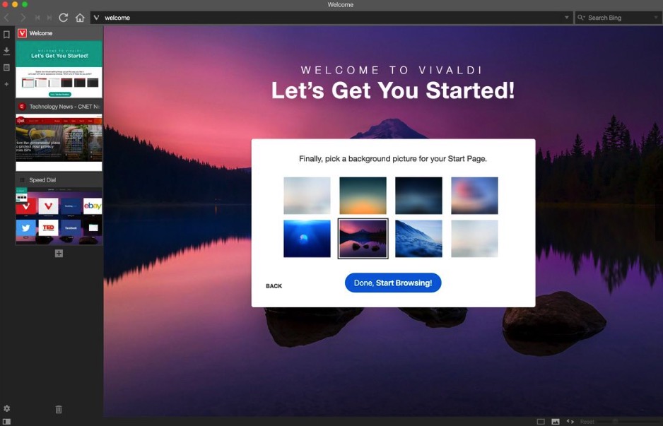 Vivaldi, il browser per gli utenti avanzati