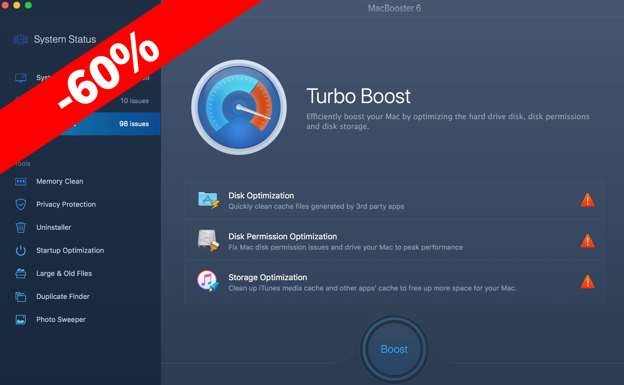 MacBooster 6 con il 60% di sconto per tutti i nostri utenti - Mac ...