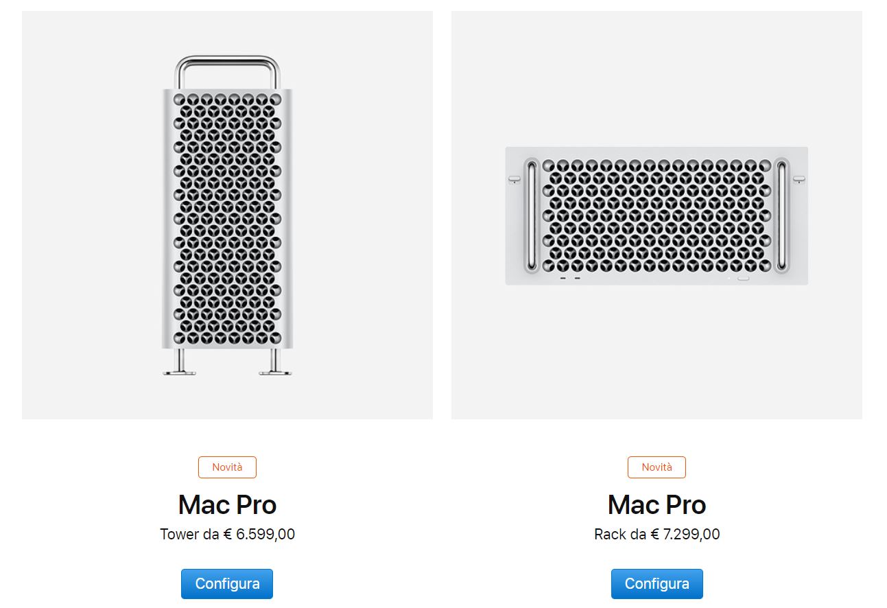 Disponibile la versione Rack di Mac Pro - Mac - iPhone Italia
