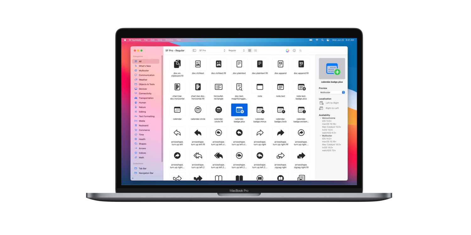 Apple rilascia SF Symbol 2 con nuovi simboli- Mac - iPhone Italia