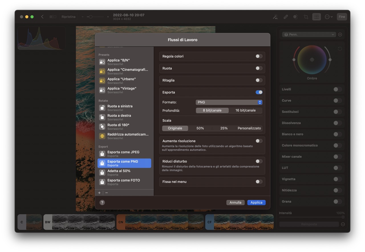 Photomator: l'app universale per l'editing foto - Mac - iPhone Italia