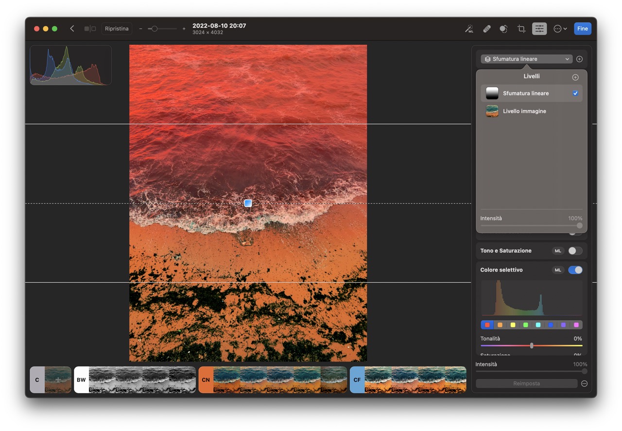 Photomator: l'app universale per l'editing foto - Mac - iPhone Italia